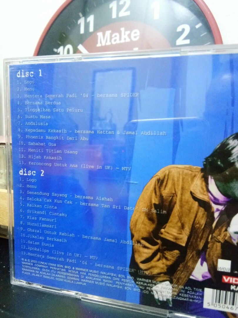 VCD karaoke M.Nasir, Hobbies & Toys, Music & Media, CDs & DVDs on Carousell