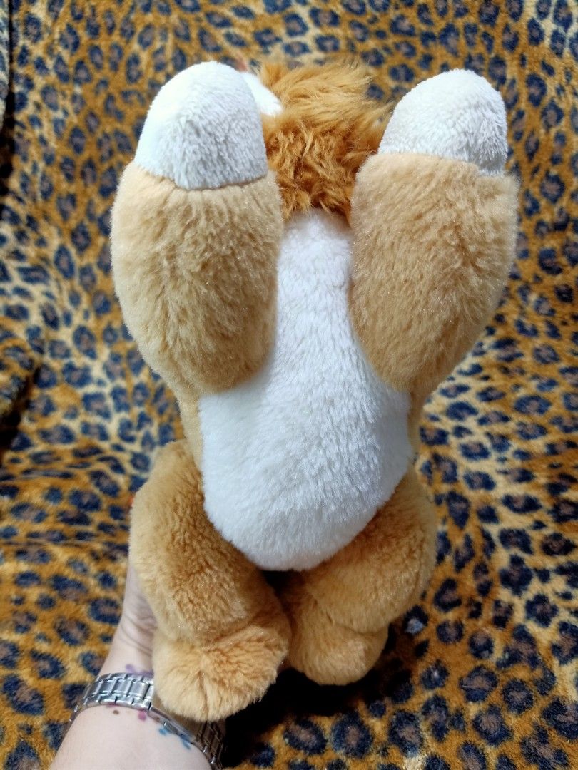 VERY CUTE BIG GLITTERY EYES KEEL TOYS LION PLUSH TOY, Hobbies & Toys ...