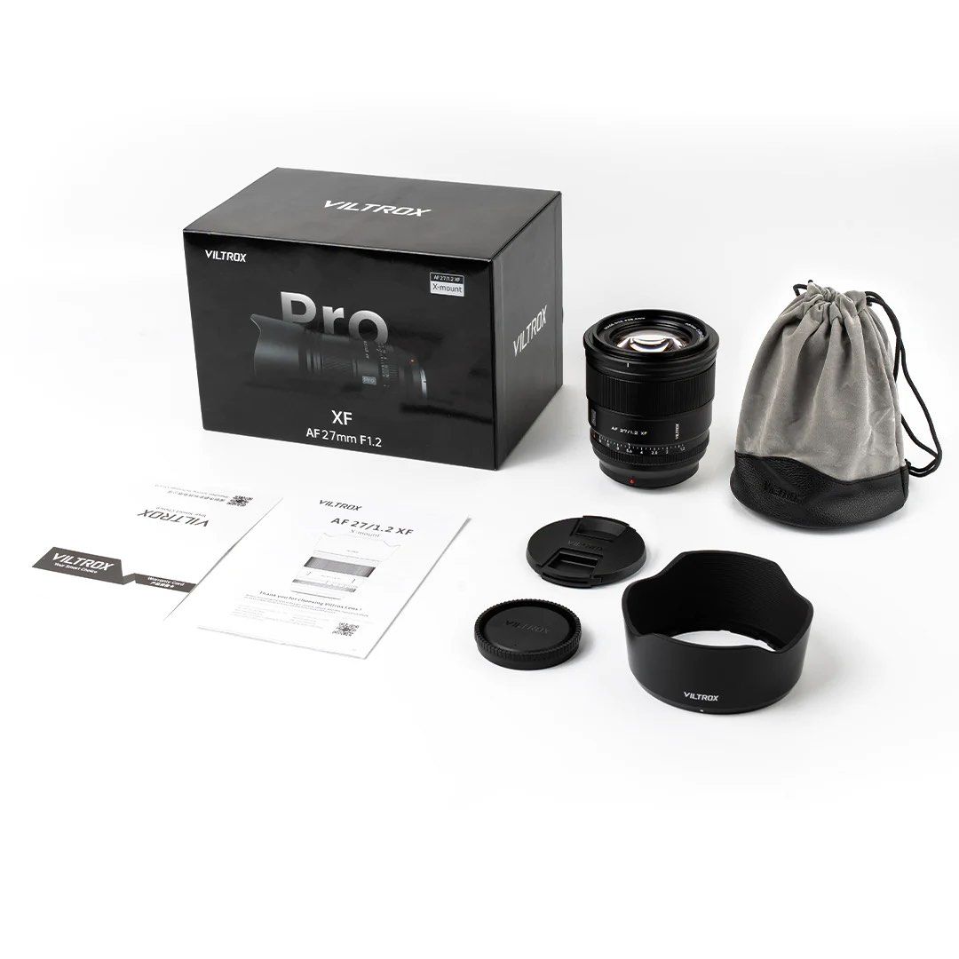 VILTROX AF 27mm F1.2 Pro Ultra Large Aperture APS-C Prime Lens Fujifilm ...