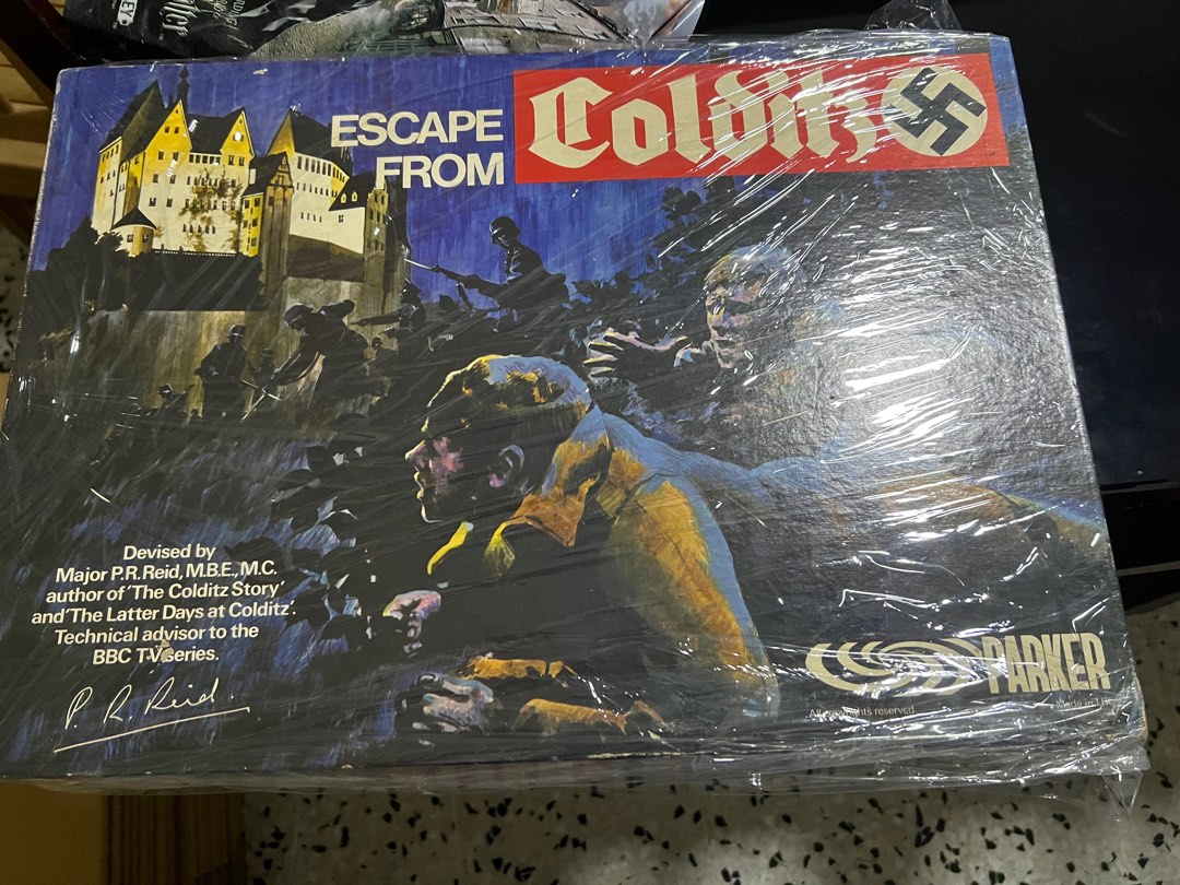 Vintage 1973 Escape from Colditz board game, Hobbies & Toys, Toys & Games on Carousell