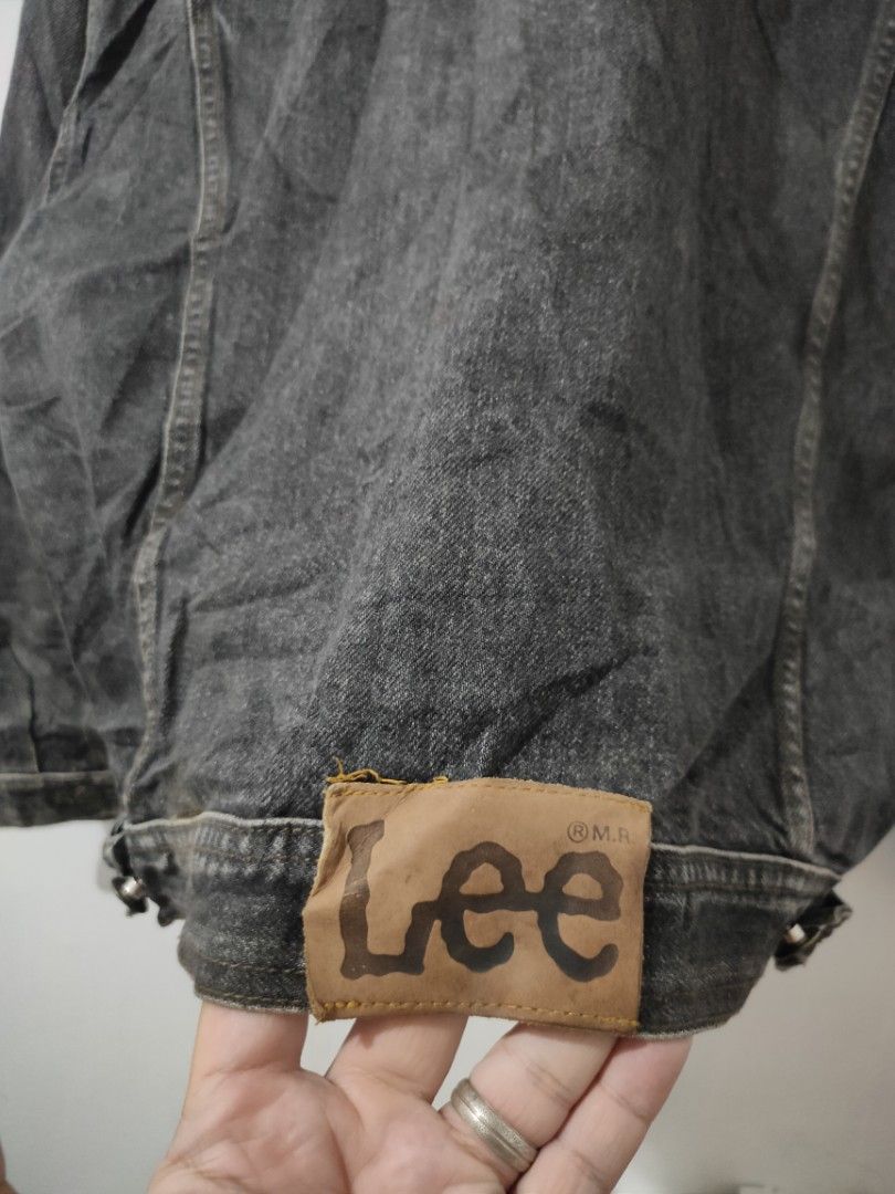 Vintage 80s Lee Riders Shawnee Mission Denim Trucker Jacket, Men's Fashion, Coats, Jackets and ...