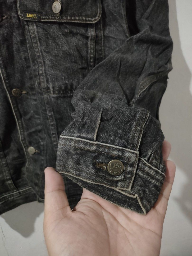 Vintage 80s Lee Riders Shawnee Mission Denim Trucker Jacket, Men's Fashion, Coats, Jackets and ...