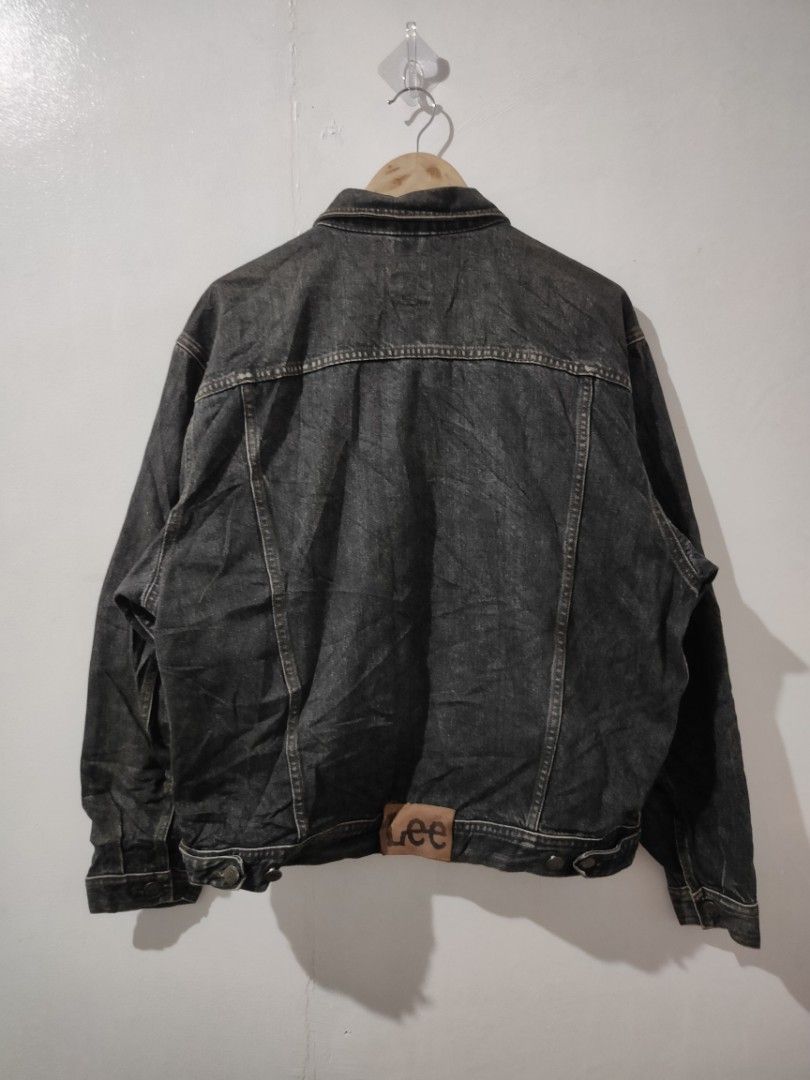 Vintage 80s Lee Riders Shawnee Mission Denim Trucker Jacket, Men's Fashion, Coats, Jackets and ...