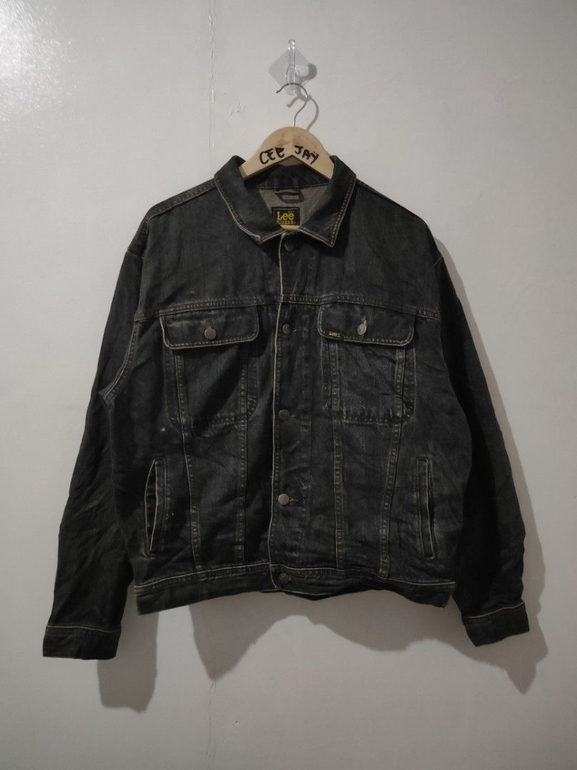 Vintage 80s Lee Riders Shawnee Mission Denim Trucker Jacket, Men's Fashion, Coats, Jackets and ...