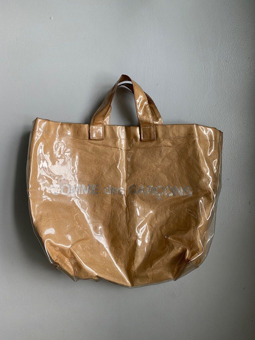 Vintage CDG Signature Tote Bag, Women's Fashion, Bags & Wallets, Tote ...