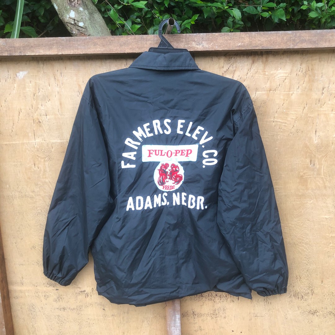 Vintage coach jacket logo sulam, Men's Fashion, Coats, Jackets and ...