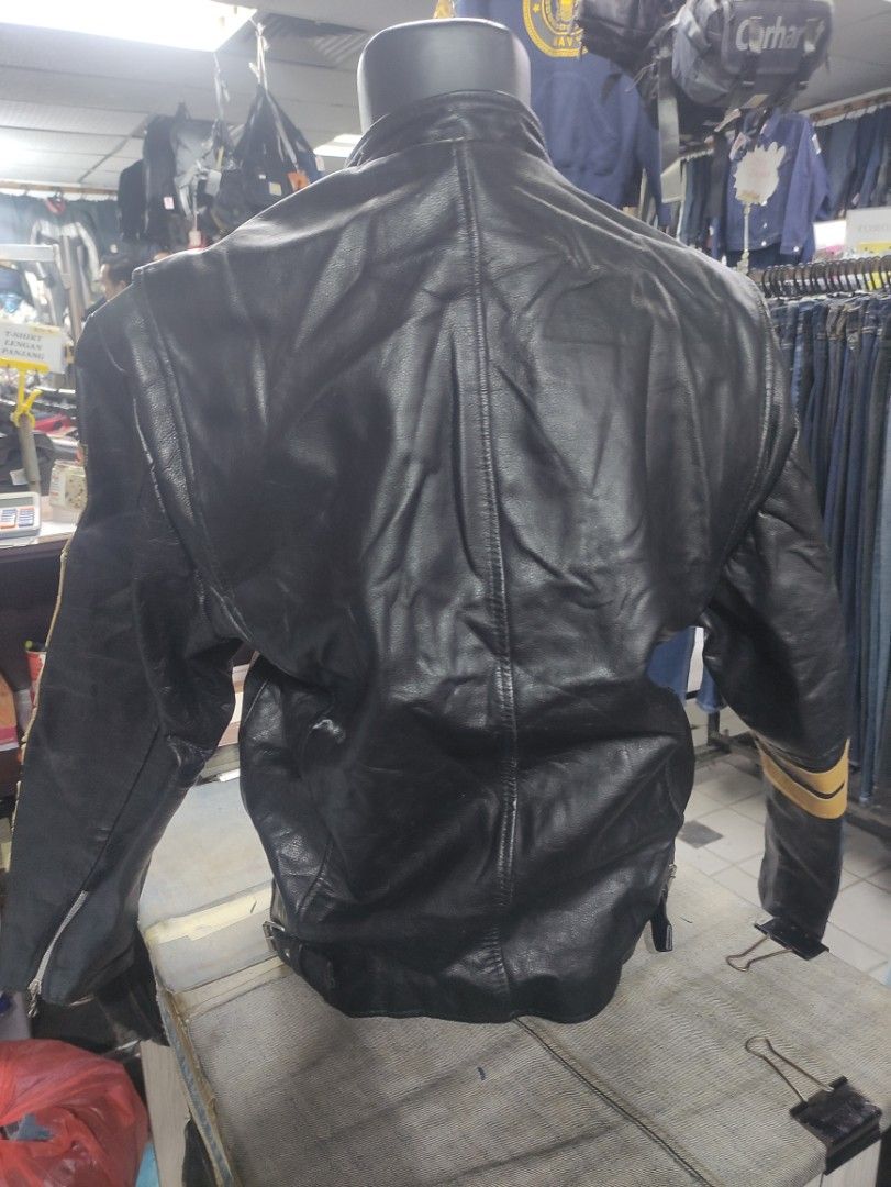 Vintage James Dean Leather Jacket, Men's Fashion, Coats, Jackets and ...