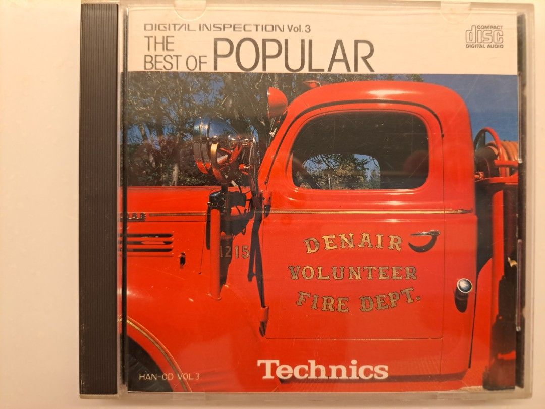 Vintage Japanese jazz CD: Technics Digital Inspection Vol. 3 The Best ...