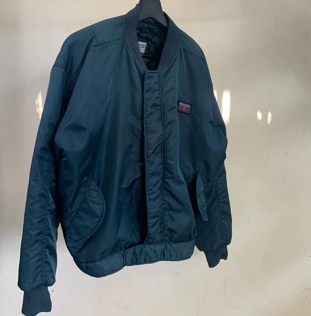 Vintage MA1 Type Redwood USA Bomber Jacket, Men's Fashion, Coats ...