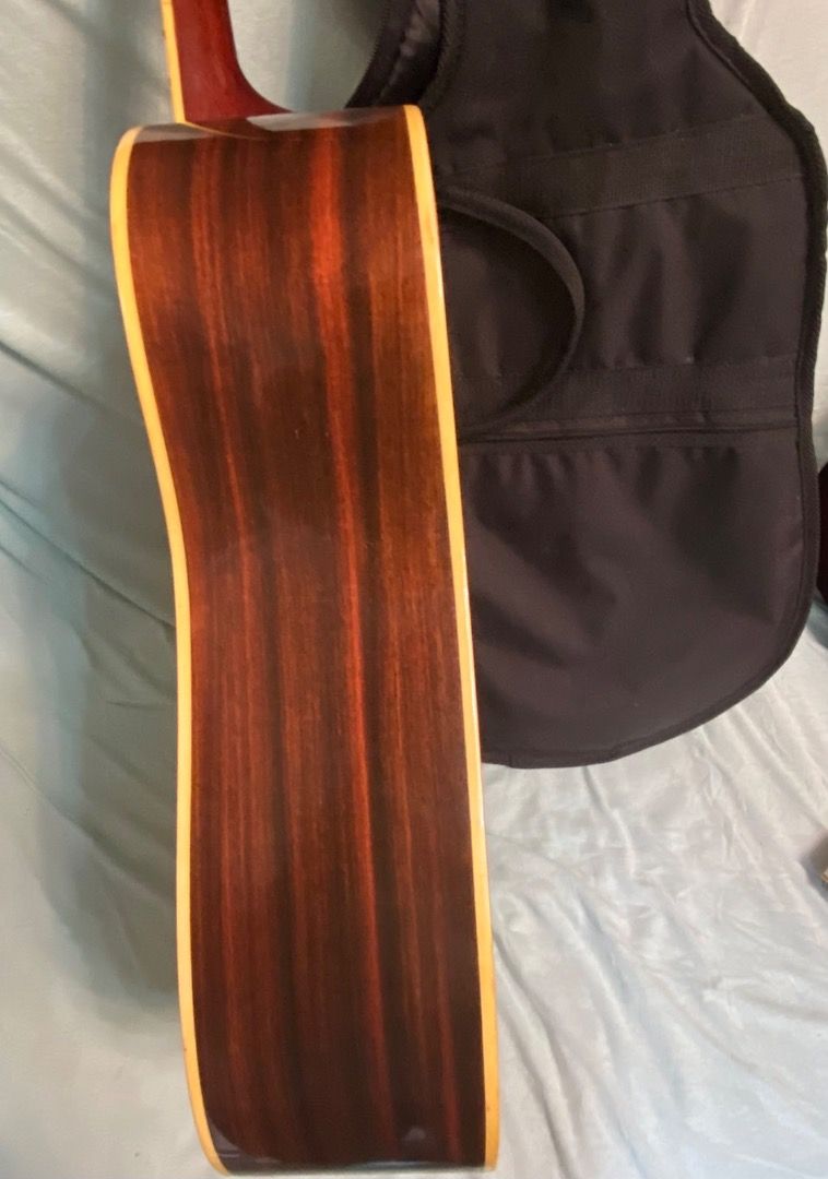 Vintage Samick SF 225 acoustic guitar, Hobbies & Toys, Music & Media ...