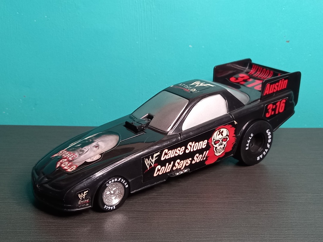 Vintage Stone Cold Steve Austin WWF 1999 Pontiac Firebird Road Champs ...