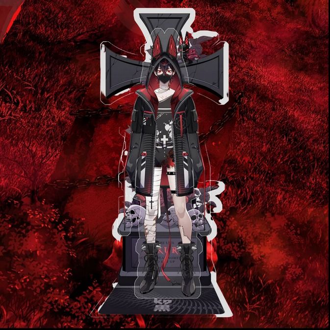 「代購」VShojo vtuber KURO 出道周邊, 興趣及遊戲, 收藏品及紀念品, 日本明星 - Carousell