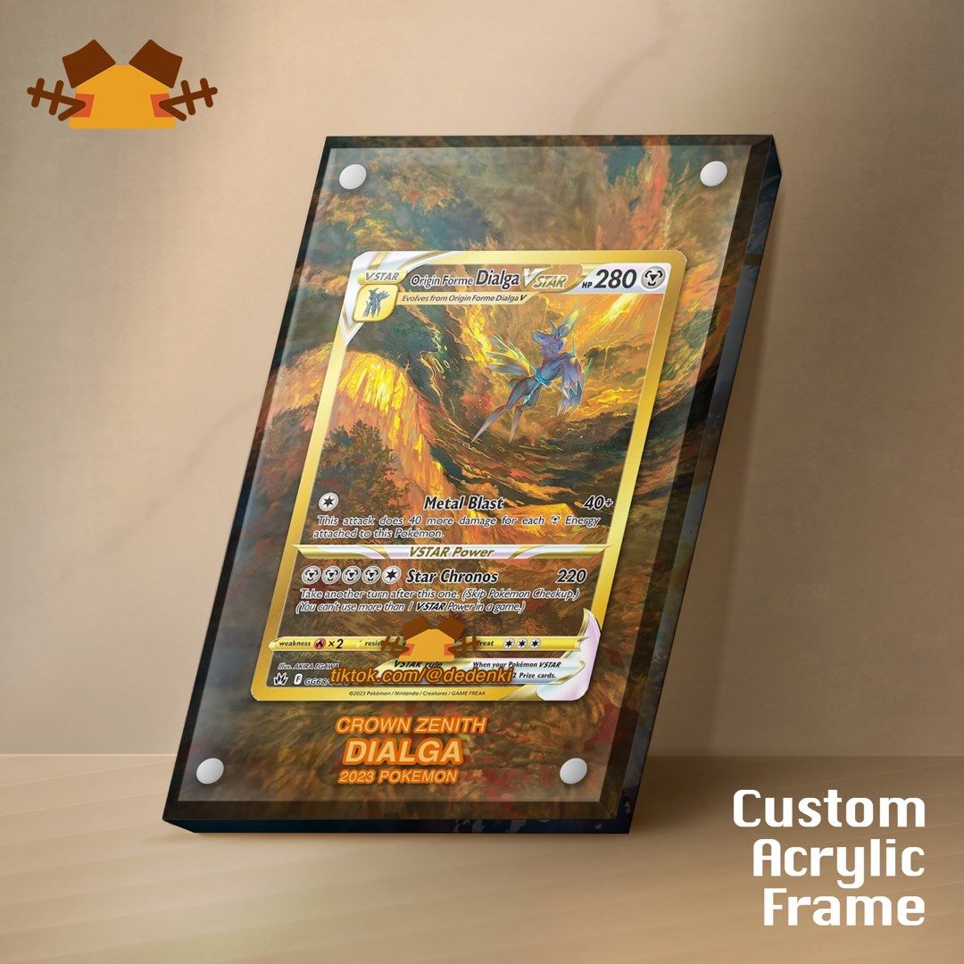 VSU Gold Custom Card Frame, Hobbies & Toys, Toys & Games on Carousell