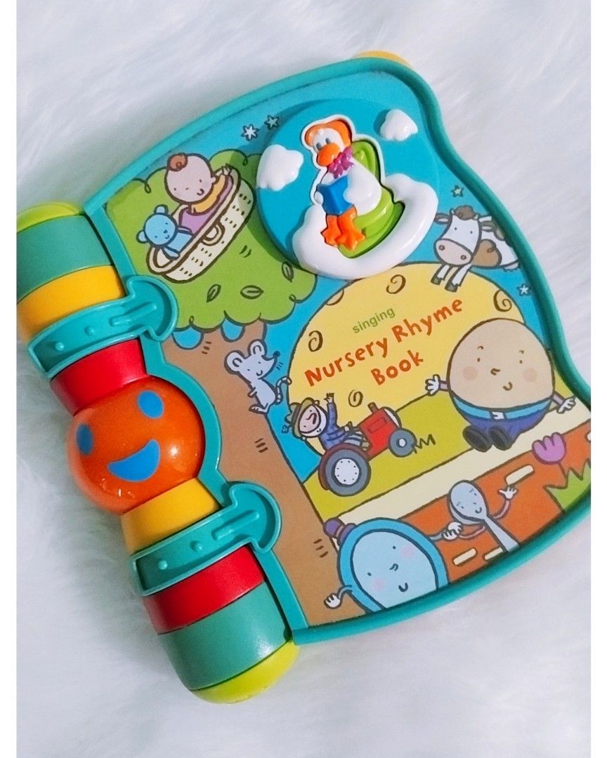 Vtech Animal Friends Rhyme and Discover Book, Babies & Kids, Infant ...