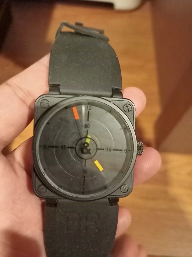 Watch jam Bell & Ross Radar, Men's Fashion, Watches & Accessories ...