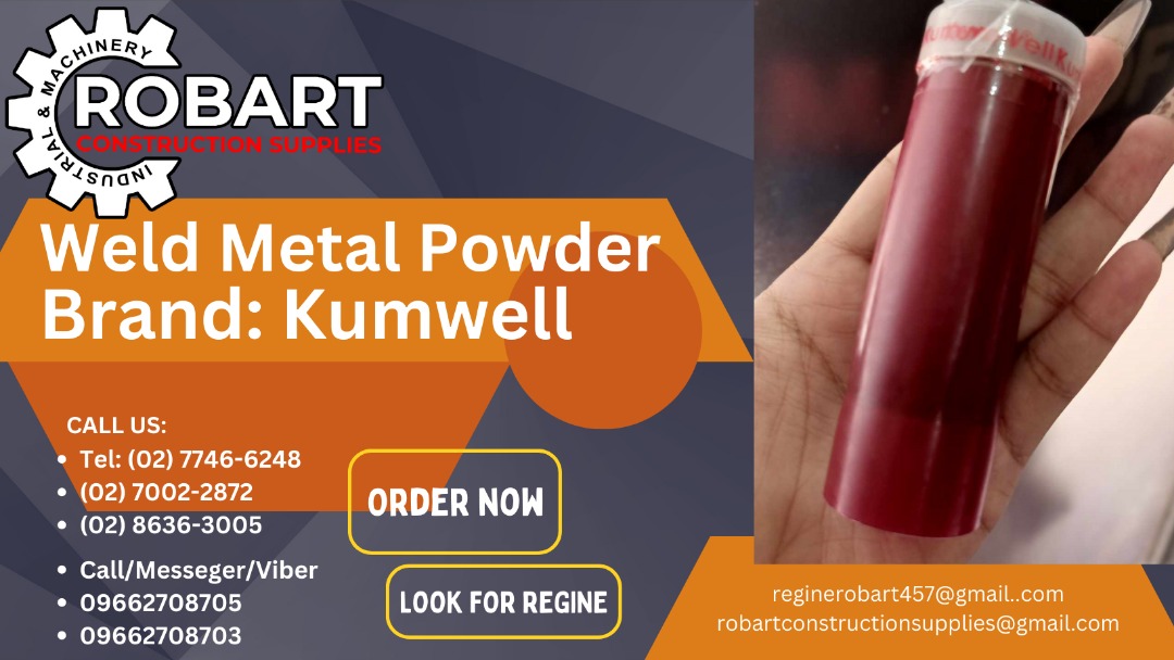 Weld Metal Powder Brand: Kumwell on Carousell