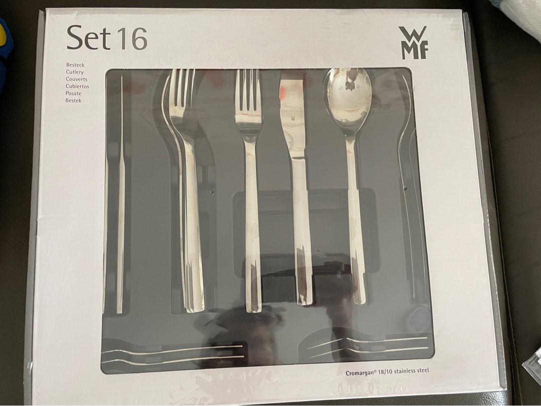 WMF set16 brand new cutlery, Furniture & Home Living, Kitchenware ...