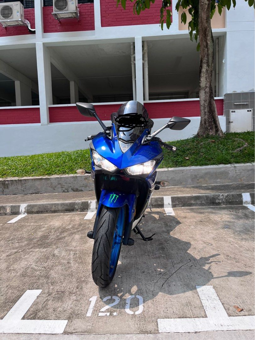 Yamaha YZF-R3 2027 ABS, Motorcycles, Motorcycles for Sale, Class 2A on Carousell