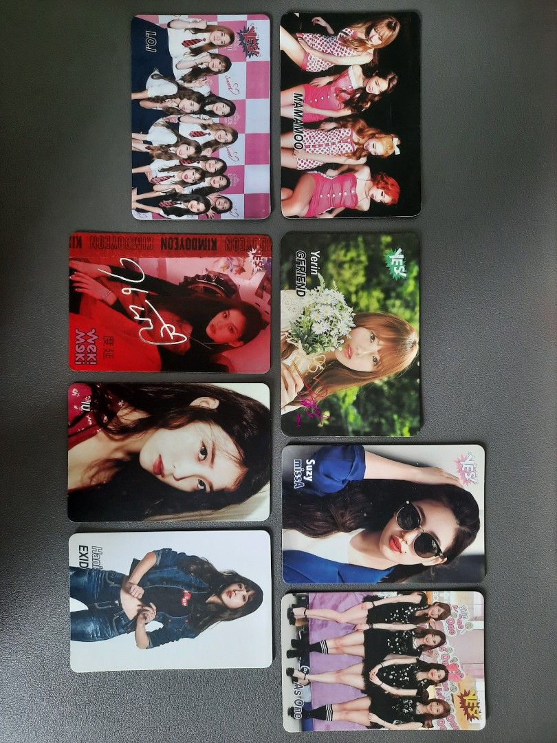 Yescard_韓國女團/明星 Girls' Generation /MAMAMOO /I.O.I /IU /Do Yeon, 興趣及遊戲, 收藏品及紀念品, 明星周邊 - Carousell