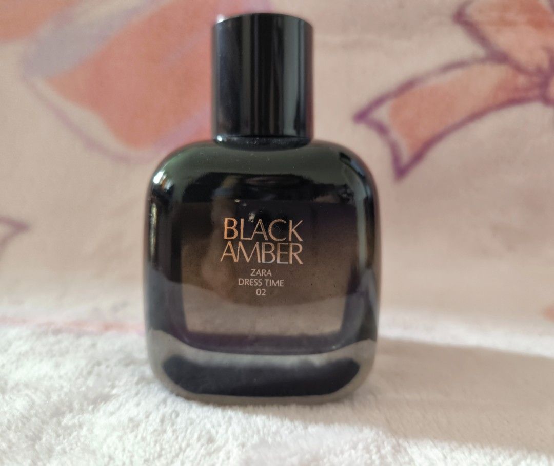 Zara Black Amber, Beauty & Personal Care, Fragrance & Deodorants on Carousell