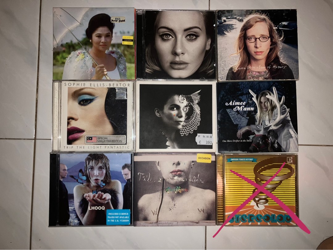 100+ Music CDs Pop/Alternative/Rock/World, Hobbies & Toys, Music ...