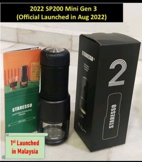 STARESSO SP300 MIRAGE PLUS Portable Espresso Maker, TV & Home ...