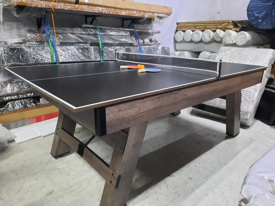 3 n 1 4X7 FT. MULTI GAME TABLE (BILLIARDS,TABLE TENNIS,AND DINNING ...