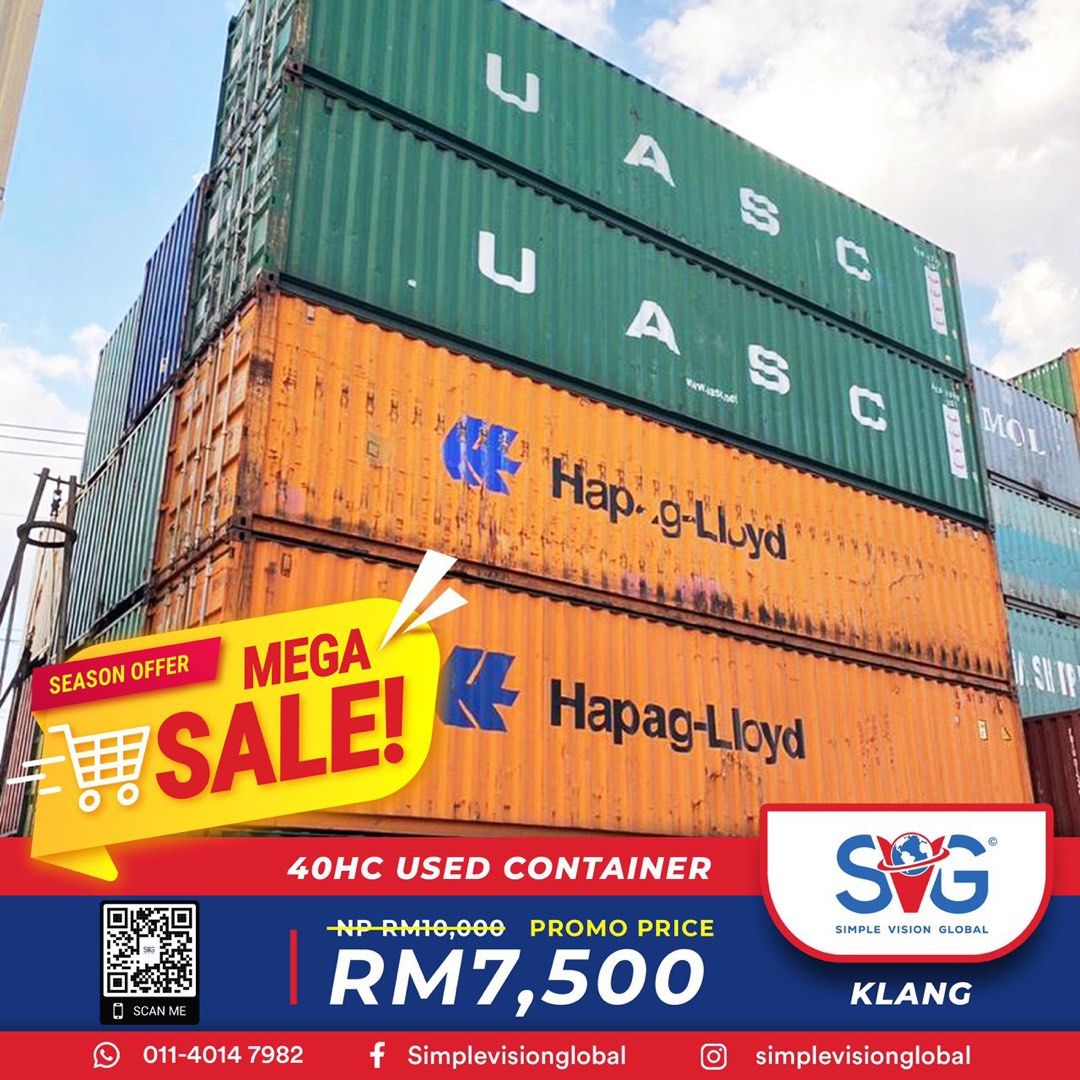 40HC Container Used, Everything Else, Others on Carousell