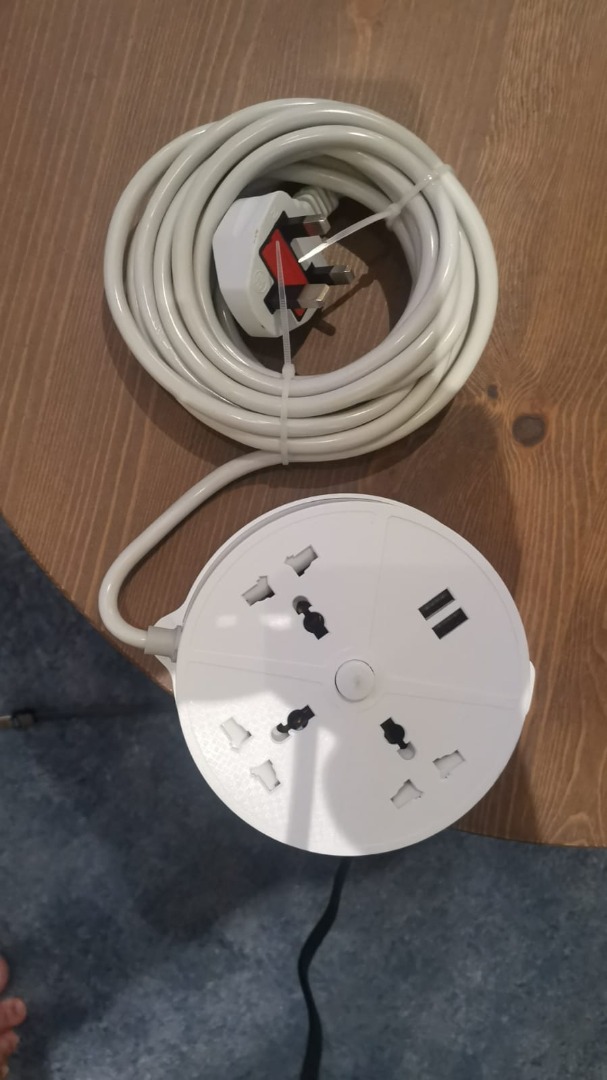 4 Way Extension Socket, TV & Home Appliances, Electrical, Adaptors ...