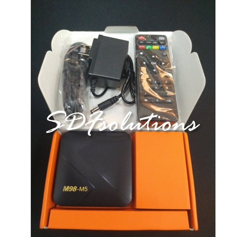 4K M98-M5 Mini Ultra HD Set-Top Box Android TV+Dual System Retro Game Box, TV & Home Appliances ...