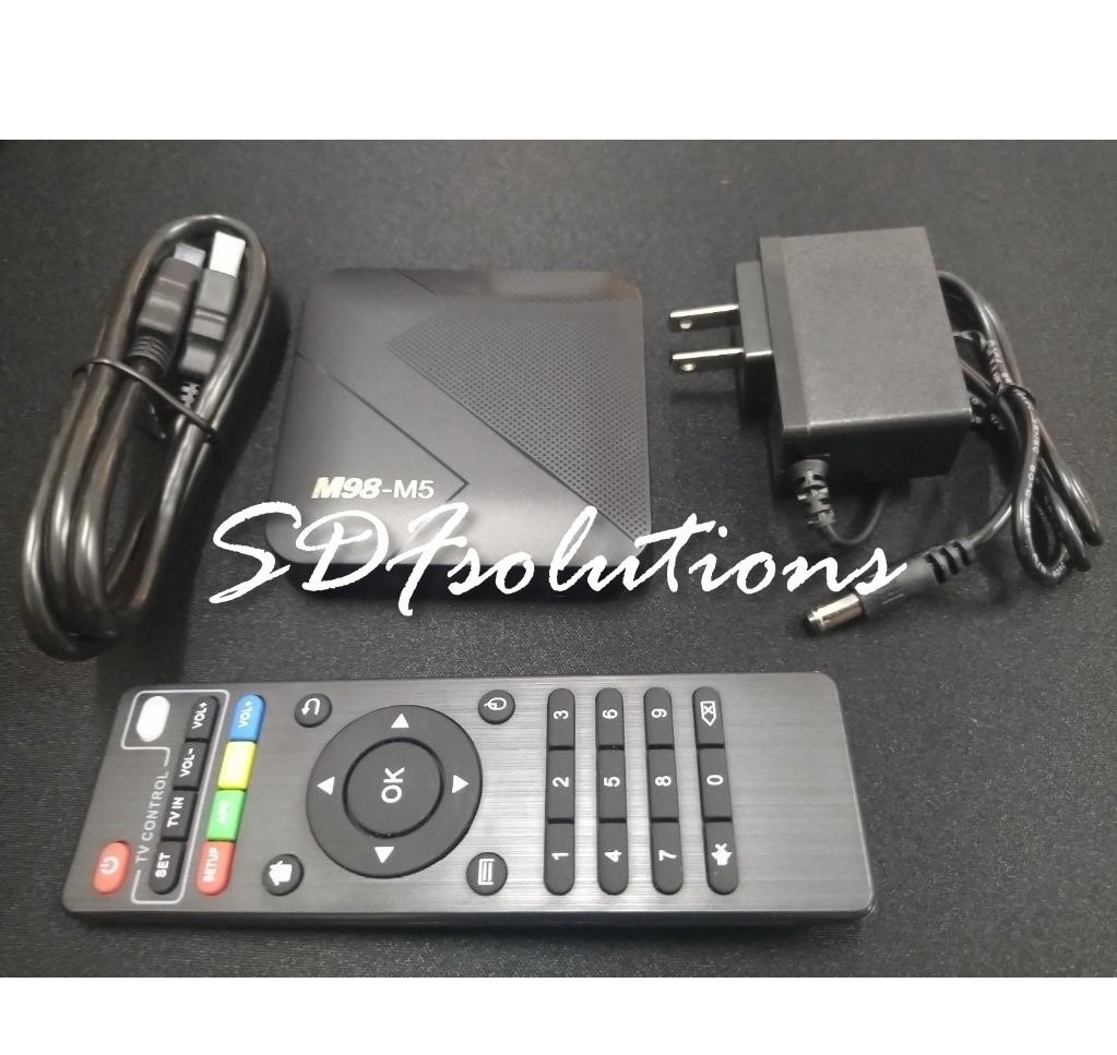 4K M98-M5 Mini Ultra HD Set-Top Box Android TV+Dual System Retro Game Box, TV & Home Appliances ...