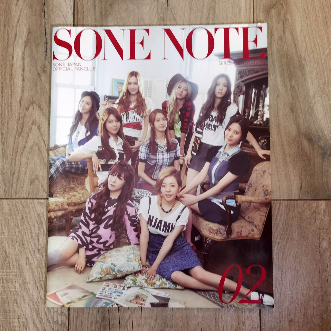 少女年代 珍藏版 日本官方歌迷會 寫真集特刊 Girls' Generation Sone Japan Official Fanclub SONE NOTE Photo Album, 興趣及 ...