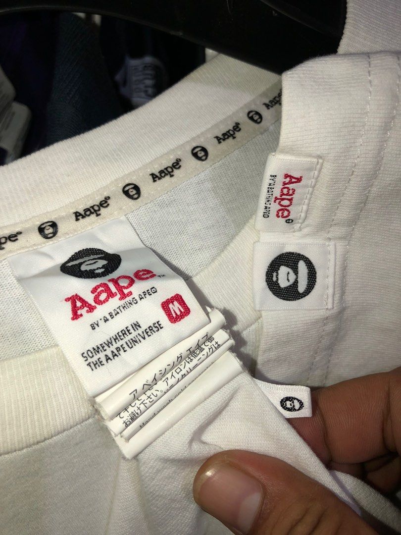 Aape diamond head logo, Men's Fashion, Tops & Sets, Tshirts & Polo Shirts on Carousell