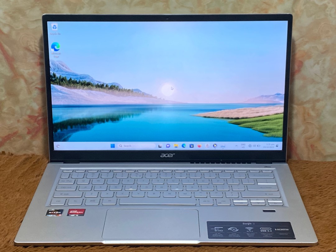 ACER Swift 3 SF314-43 14”Inch FHD (8Gb ram 512Gb SSD Ryzen 5 5k series ...