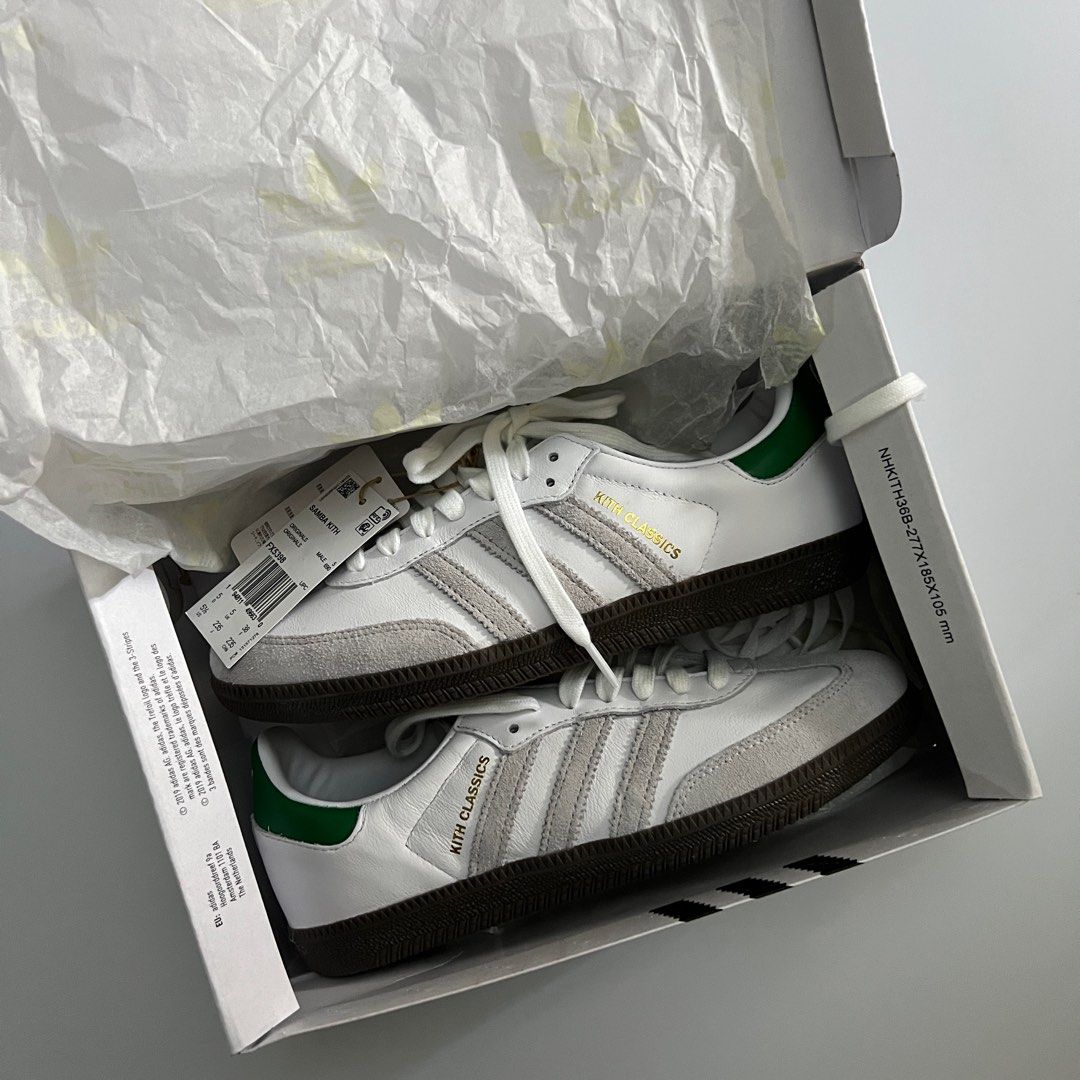 ADIDAS SAMBA X KITH COLLAB MENS 5.5 fits WOMENS 6.5 to 7 best! (Tag ...