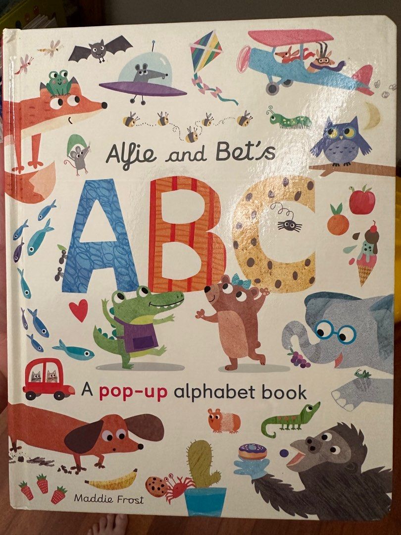 Alfie and bet ABC pop up alphabet kids book, Hobbies & Toys, Books ...