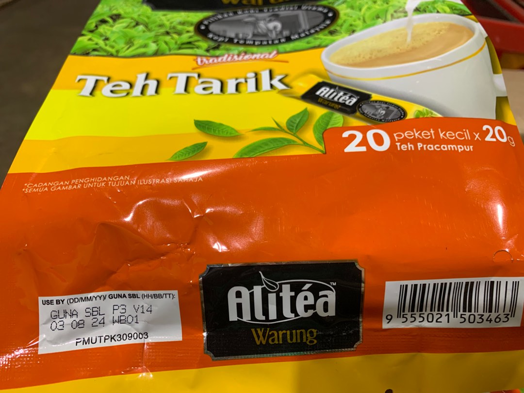 ALITEA -Teh Tarik, Food & Drinks, Packaged & Instant Food on Carousell