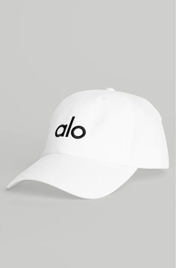 Alo Yoga Off Duty Cap in White / Black, Men's Fashion, Watches ...