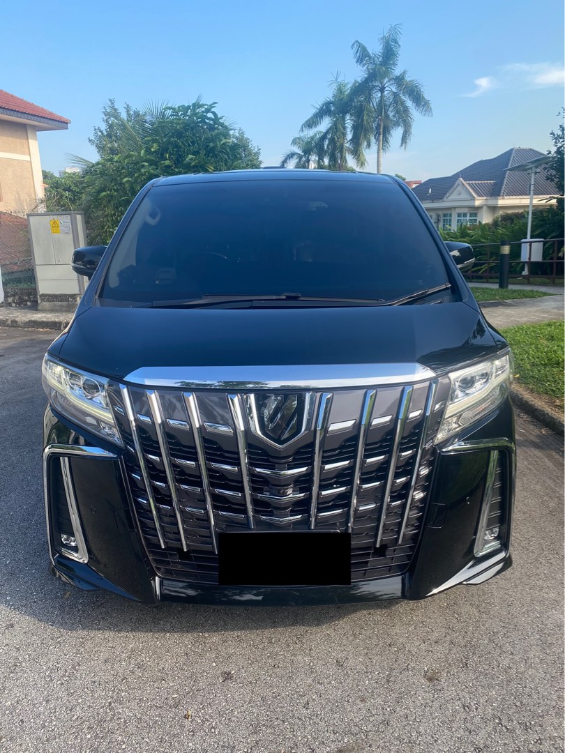Toyota Alphard 2.5 Elegance Top Specs for rent PHV car ready grab, Cars, Car Rental on Carousell
