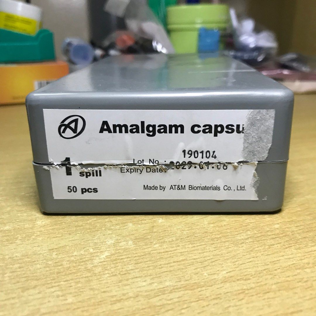 Amalgam Capsule 1 Spill, Health & Nutrition, Medical Supplies & Tools ...
