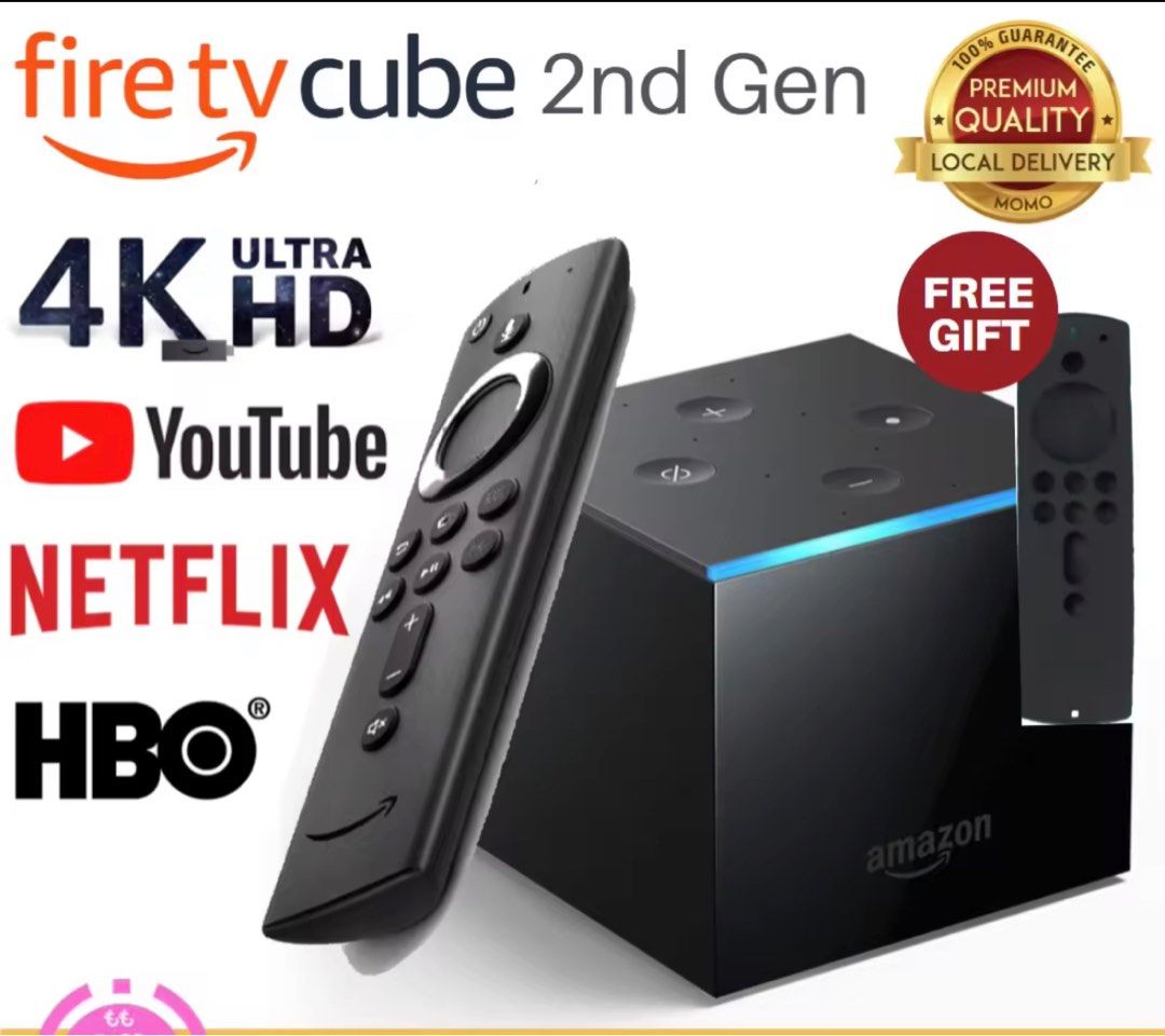 Amazon Fire TV Cube (2nd gen), TV & Home Appliances, TV & Entertainment ...