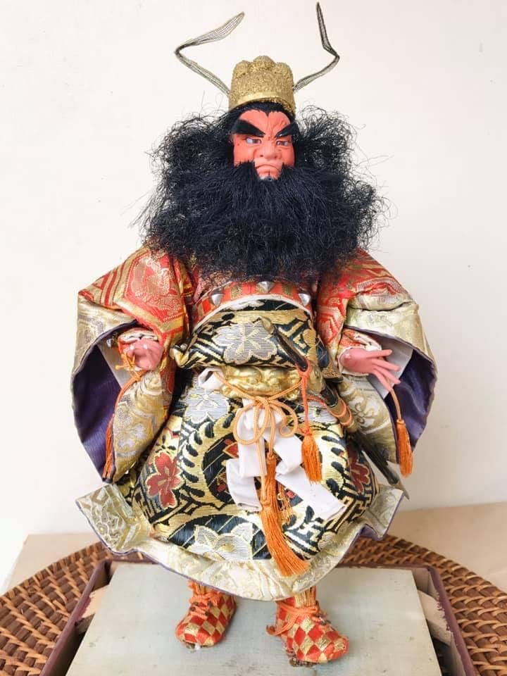 ANTIQUE Demon Queller SHOKI SAMURAI Japanese MUSHA NINGYO Doll, Hobbies ...
