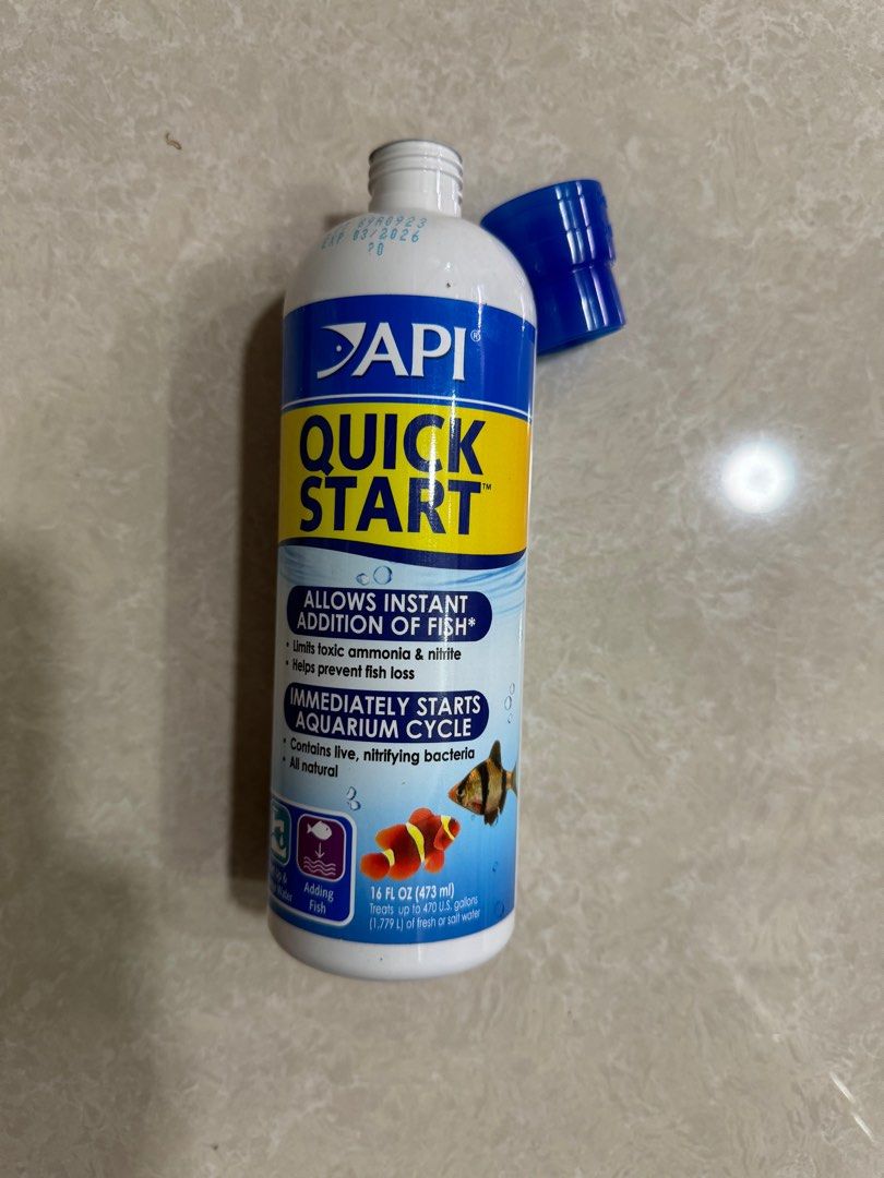API Quick Start 473ml, Pet Supplies, Homes & Other Pet Accessories on Carousell