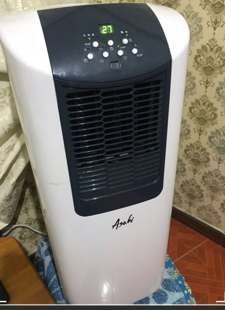 Asahi Portable Aircondition with remote control, TV & Home Appliances ...