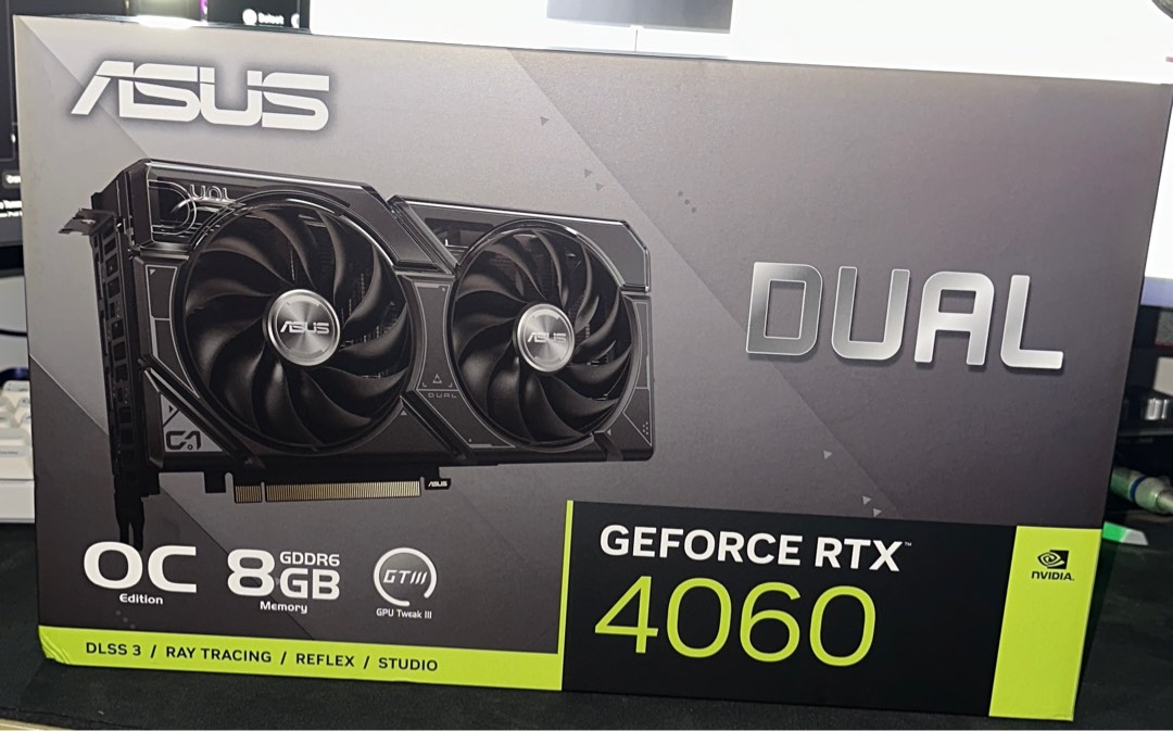 [Negotiable] ASUS Dual Nvidia GeForce RTX 4060 RTX4060 OC Edition 8GB ...