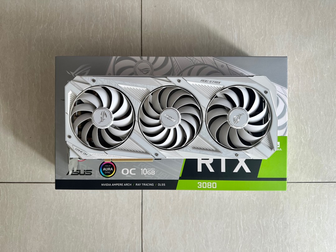 ASUS ROG RTX 3080 White, Computers & Tech, Parts & Accessories ...
