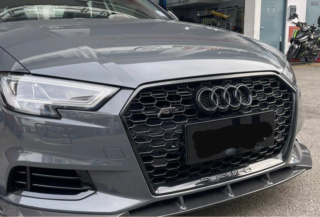 Audi A3 8V front grille, Car Accessories, Accessories on Carousell