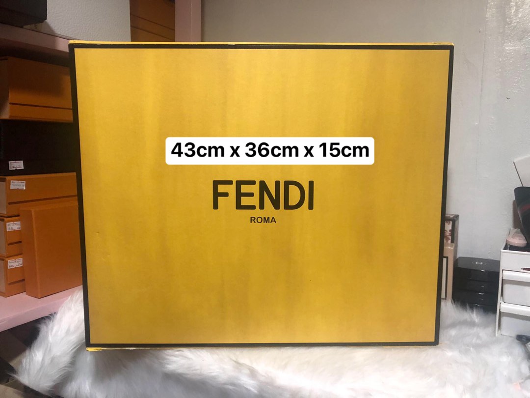 AUTHENTIC FENDI MAGNETIC BOX, Luxury, Bags & Wallets on Carousell