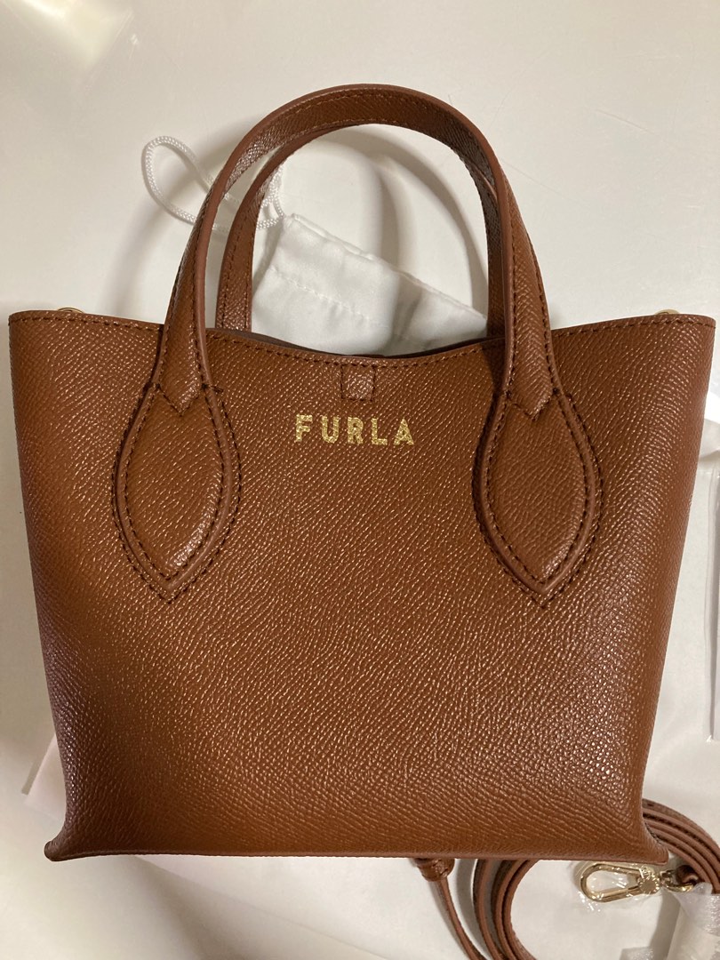 Authentic FURLA leather bag, Women's Fashion, Bags & Wallets, Shoulder ...