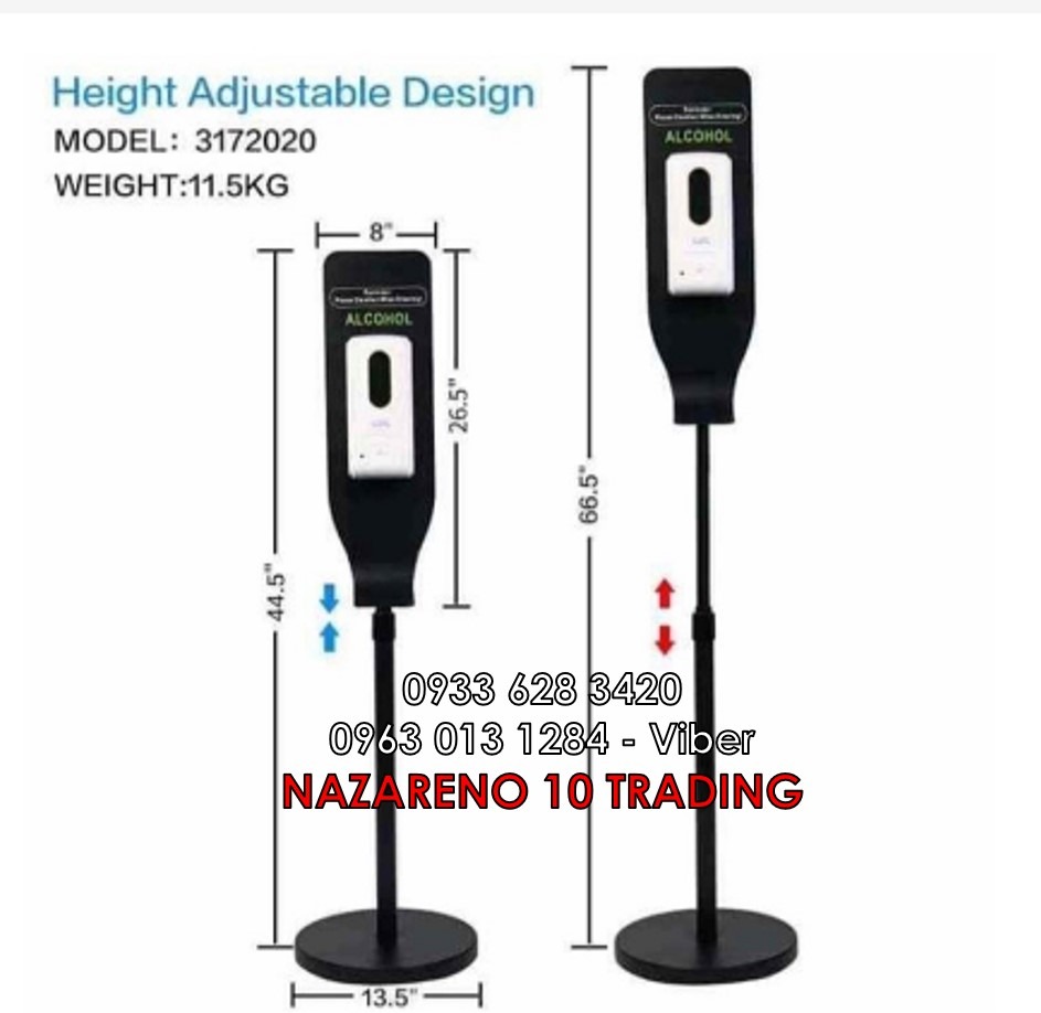 AUTOMATIC ALCOHOL DISPENSER WITH STAND /AUTOMATIC ALCOHOL DISPENSER ...